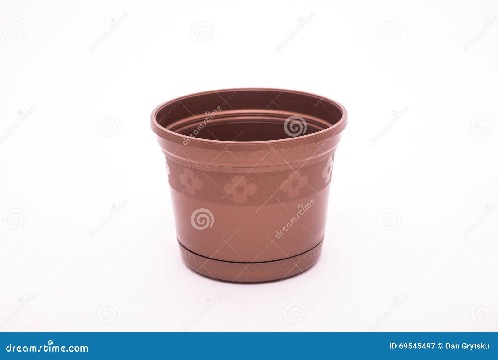 Empty plant pot stock image. Image of rust, garden, container - 69545497