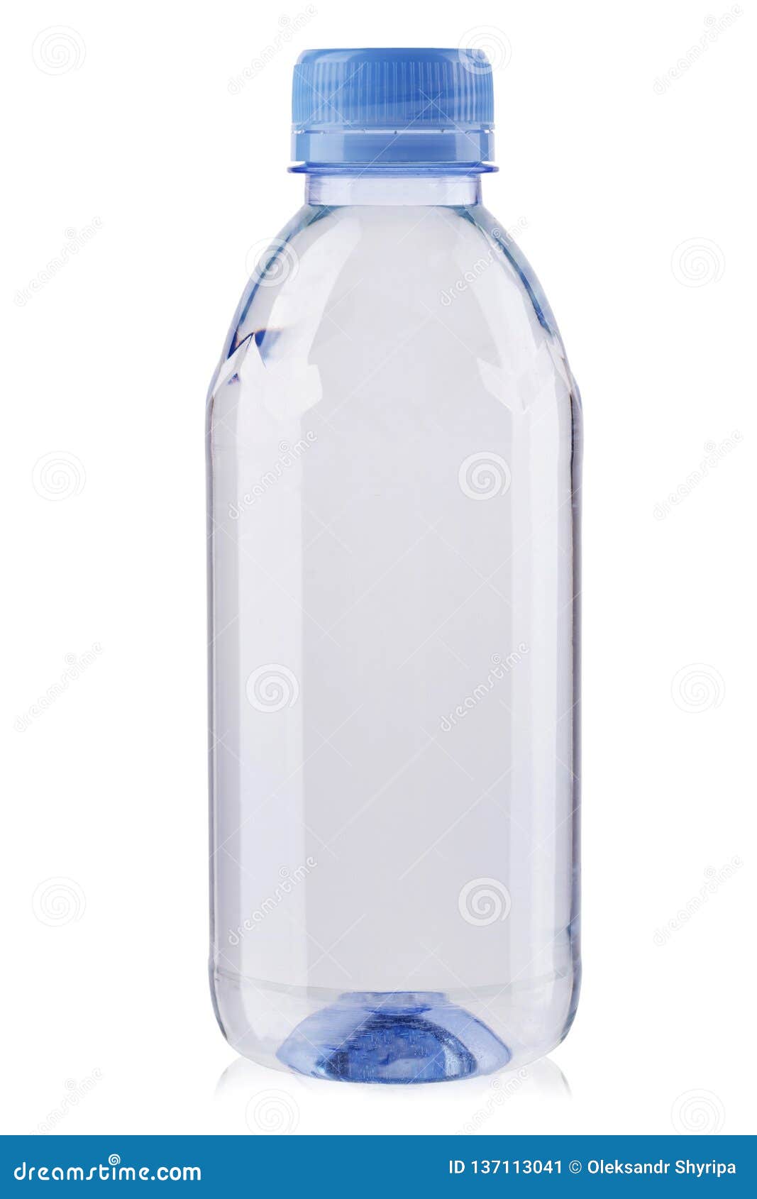 Empty Plastic Bottle Isolated Stock Image - Image of discarded, healthy ...