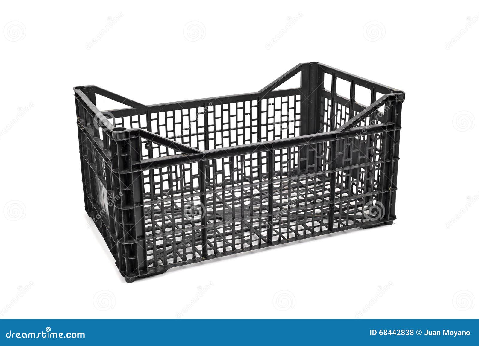 Empty plastic crate stock photo. Image of store, carry - 68442838