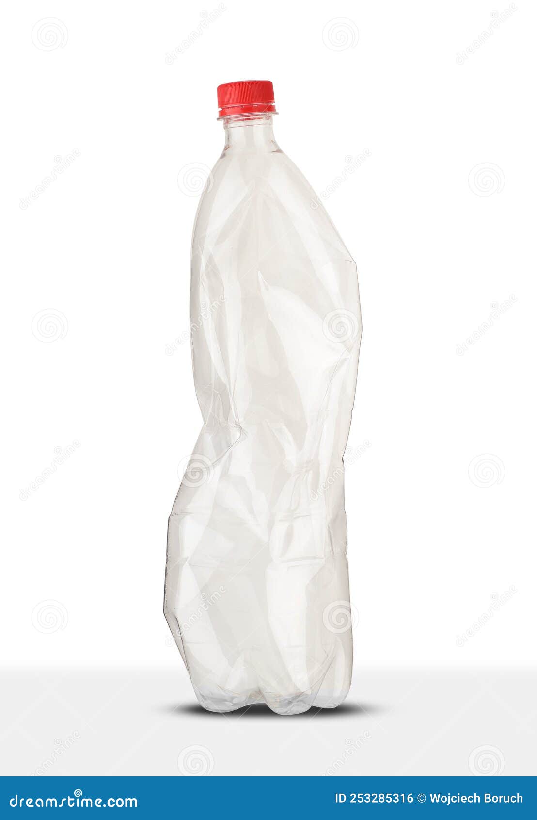 Empty plastic drink bottle stock photo. Image of ecology - 253285316