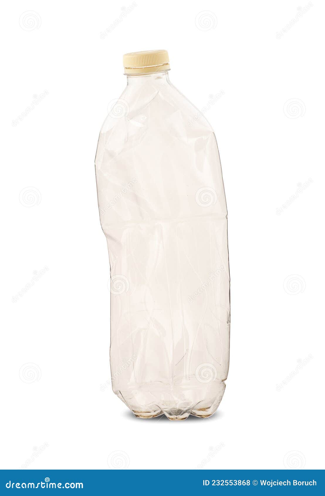 Empty plastic drink bottle stock photo. Image of garbage - 232553868
