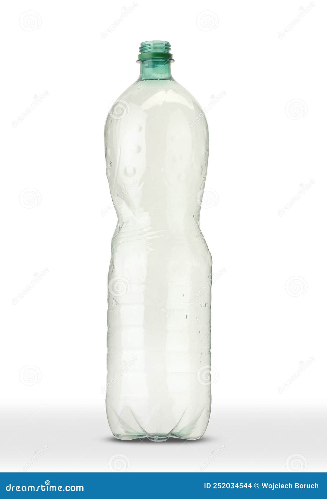 Empty Plastic Spring Water Bottle Stock Photo - Image of ecology ...