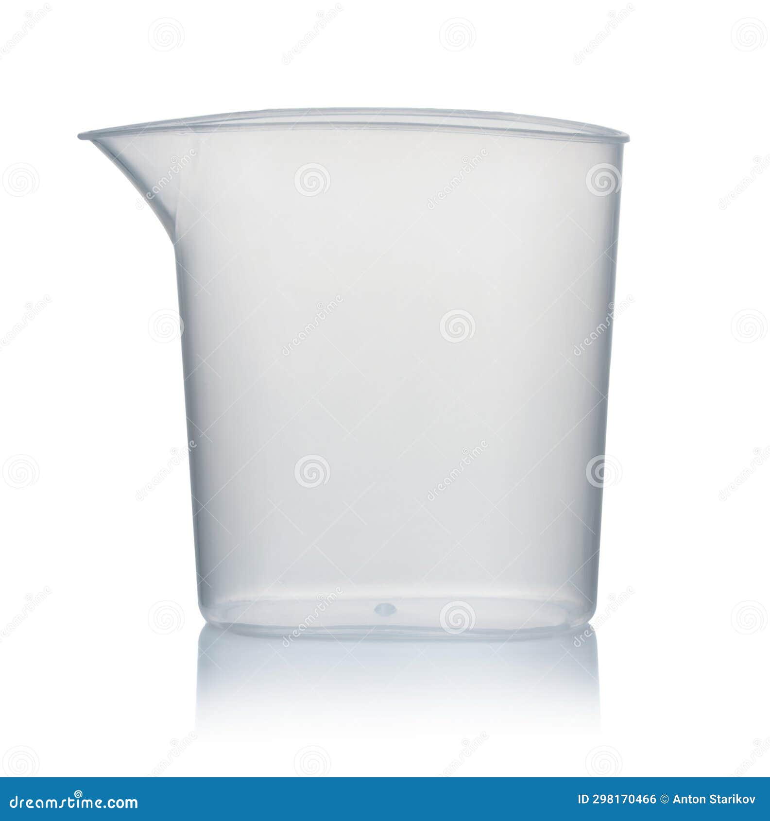 Empty Plastic Steam Iron Water Filling Cup Stock Photo - Image of ...