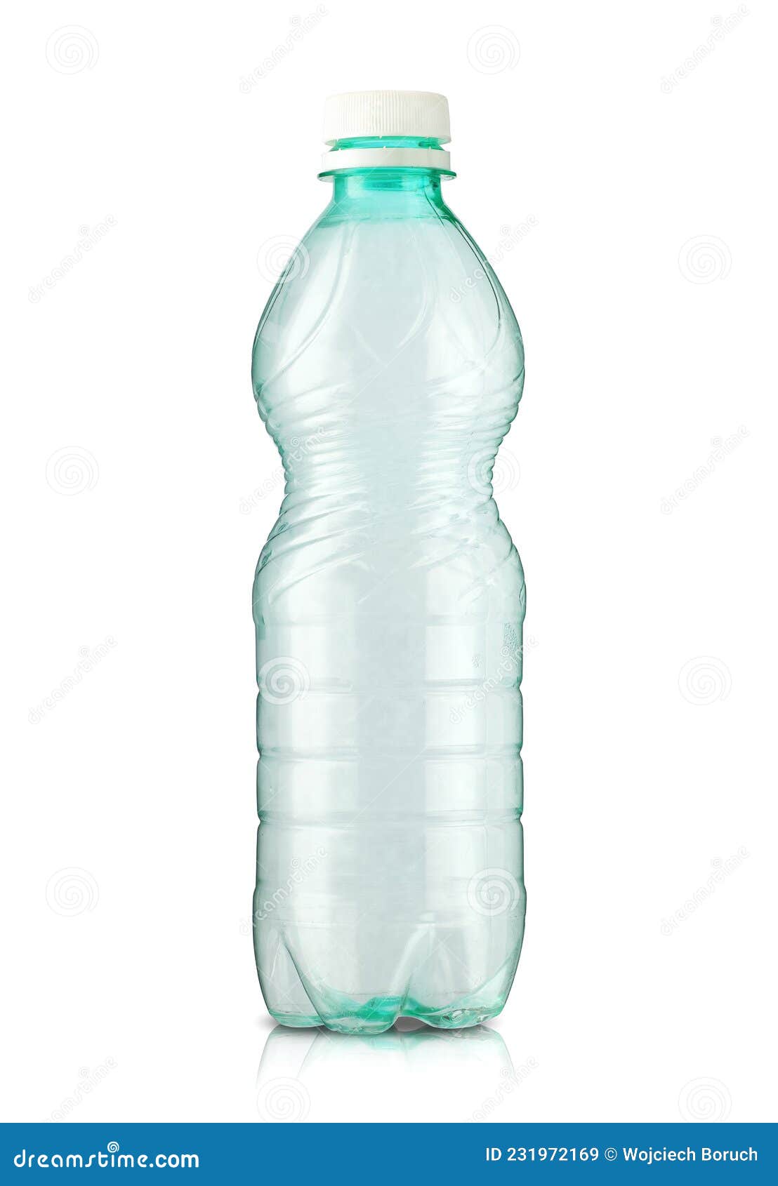 Empty plastic water bottle stock image. Image of plastic - 231972169