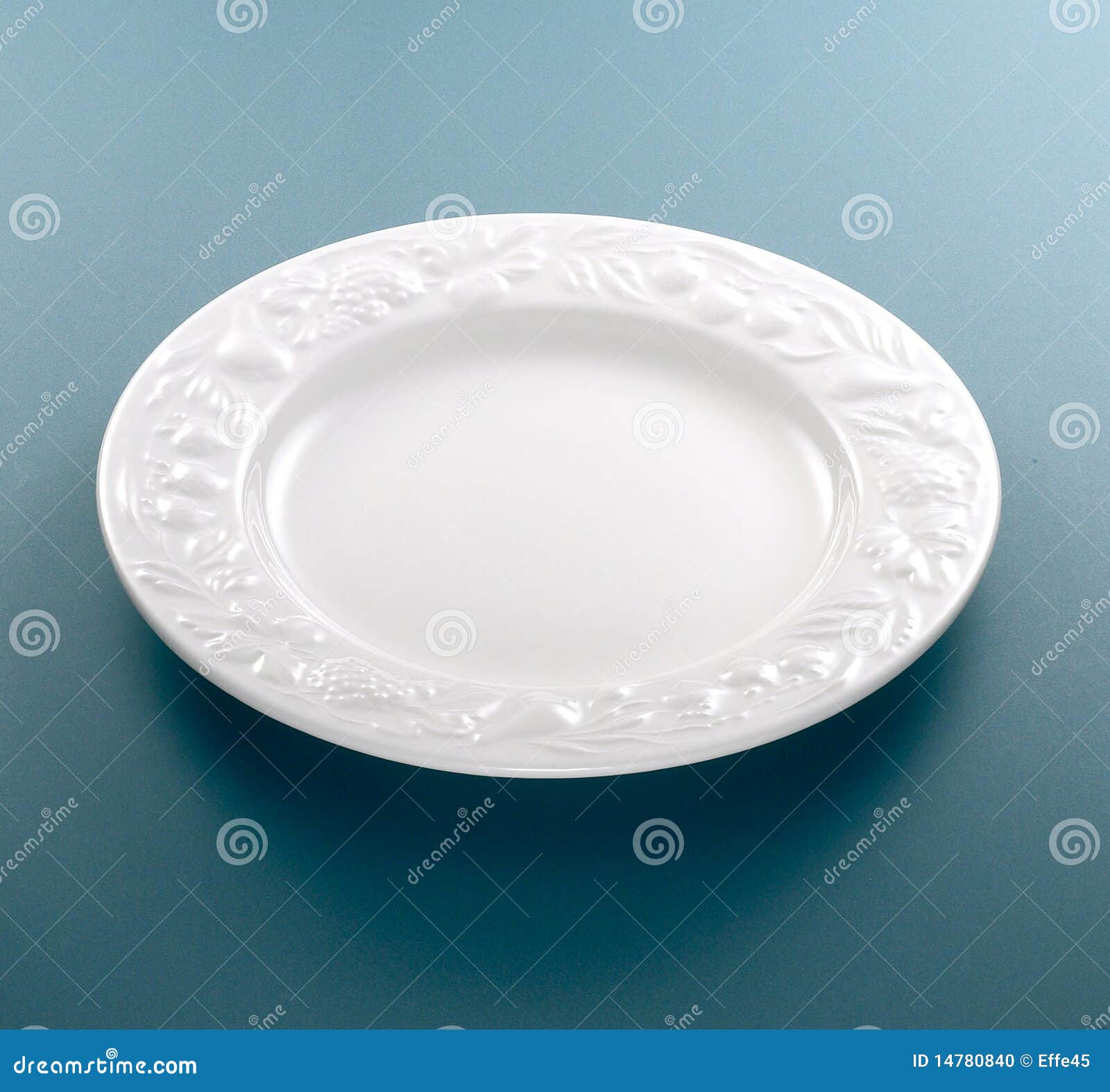 Empty plate stock photo. Image of round, dish, domestic - 14780840