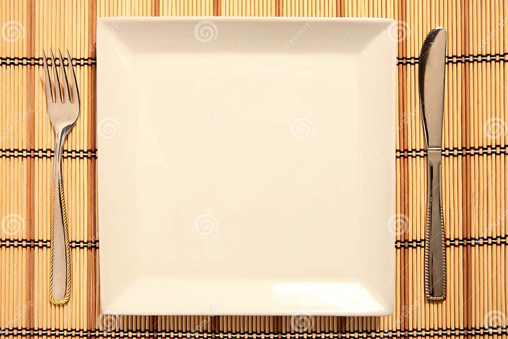 Empty plate 2 stock image. Image of industry, serving, starve - 270523