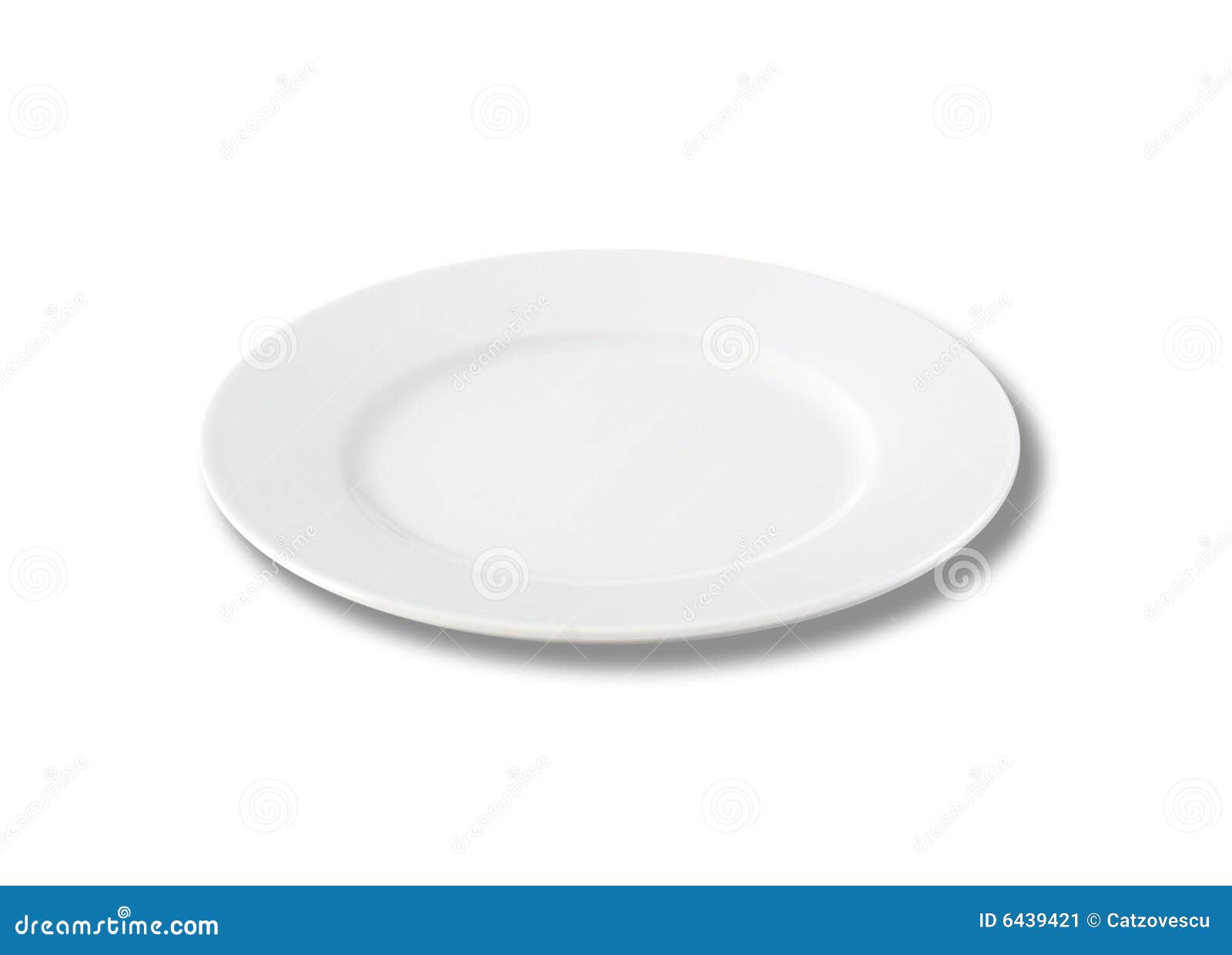 Empty plate stock image. Image of plate, eating, serving - 6439421