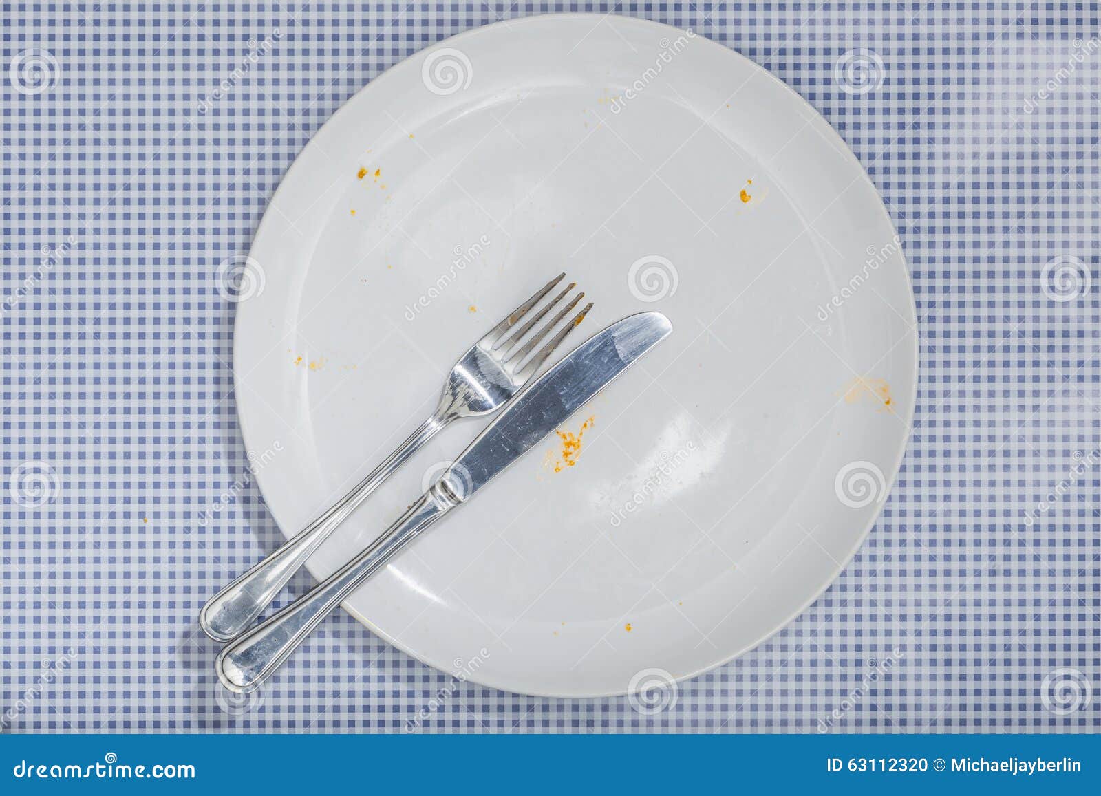 Empty Plate with Crumbs Leftovers from Pizza Stock Photo - Image of ...