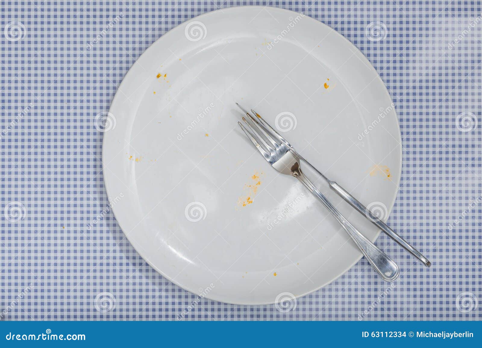 Empty Plate with Crumbs Leftovers from Pizza Stock Photo - Image of ...