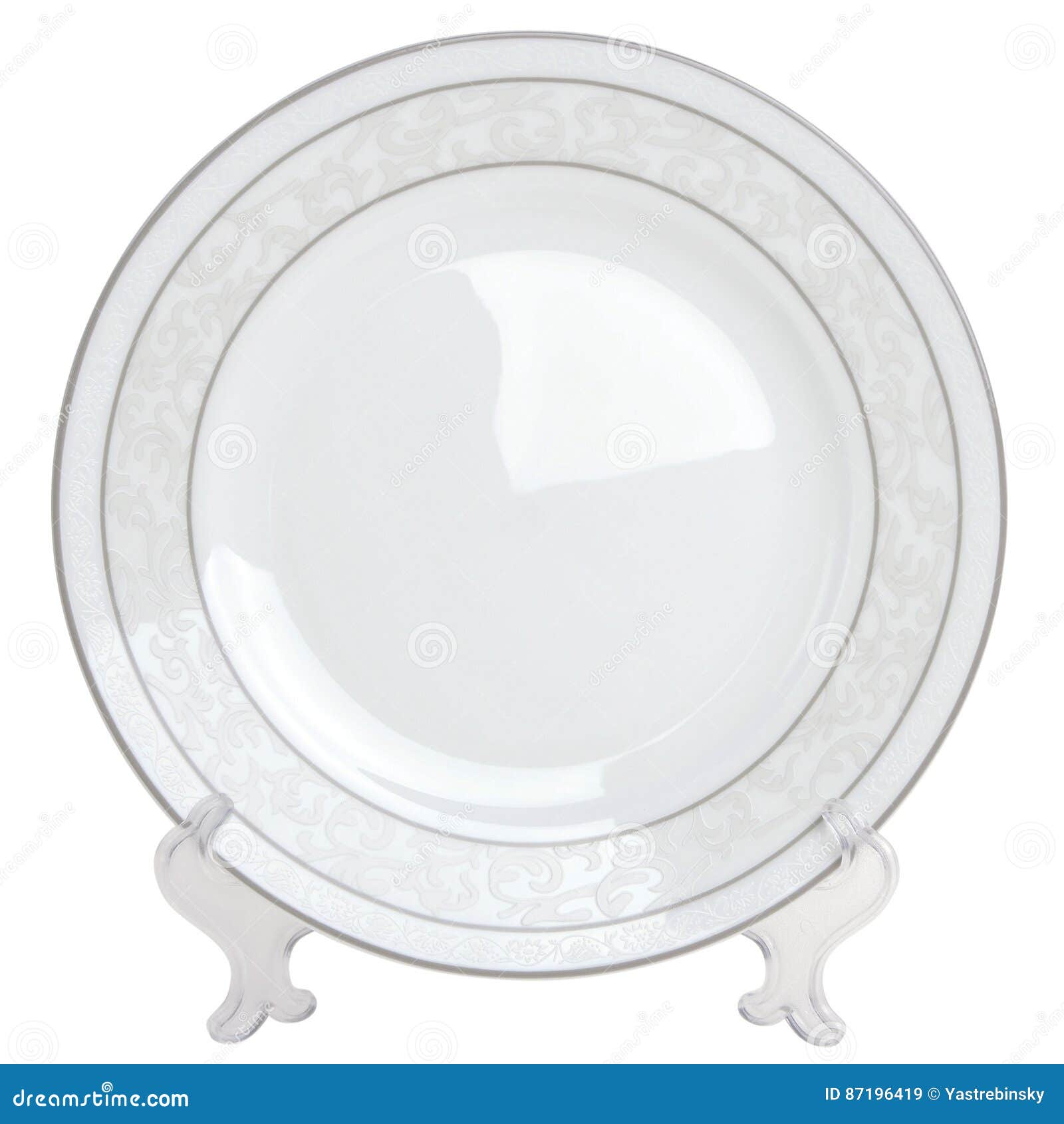 Empty plate isolated stock image. Image of coffee, dishware - 87196419