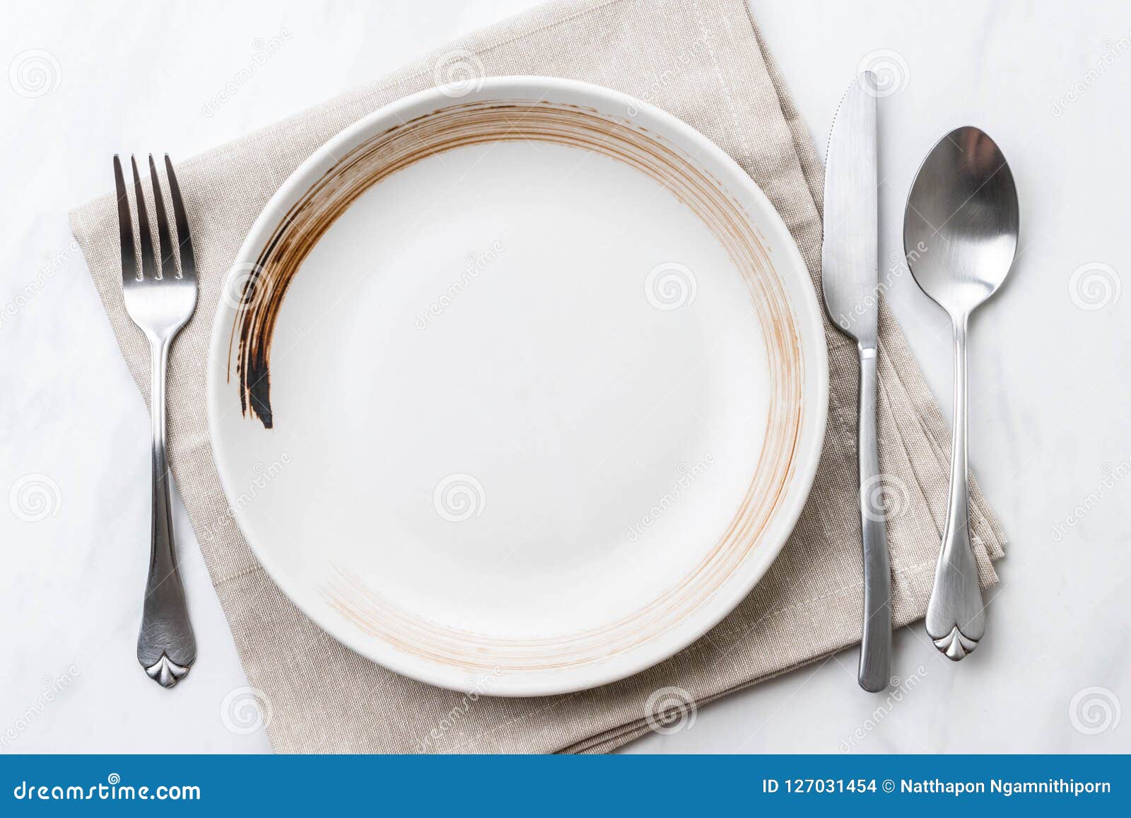 Empty Plate Spoon Fork and Knife Stock Photo - Image of napkin, dining ... Empty Plate Spoon Fork and Knife Stock Photo - Image of napkin, dining ...