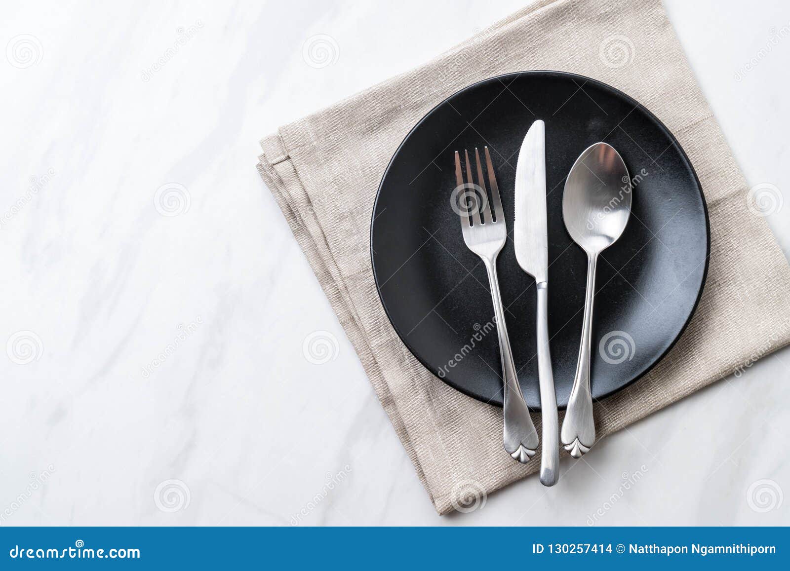 Empty Plate Spoon Fork and Knife Stock Photo - Image of silver, metal ... Empty Plate Spoon Fork and Knife Stock Photo - Image of silver, metal ...