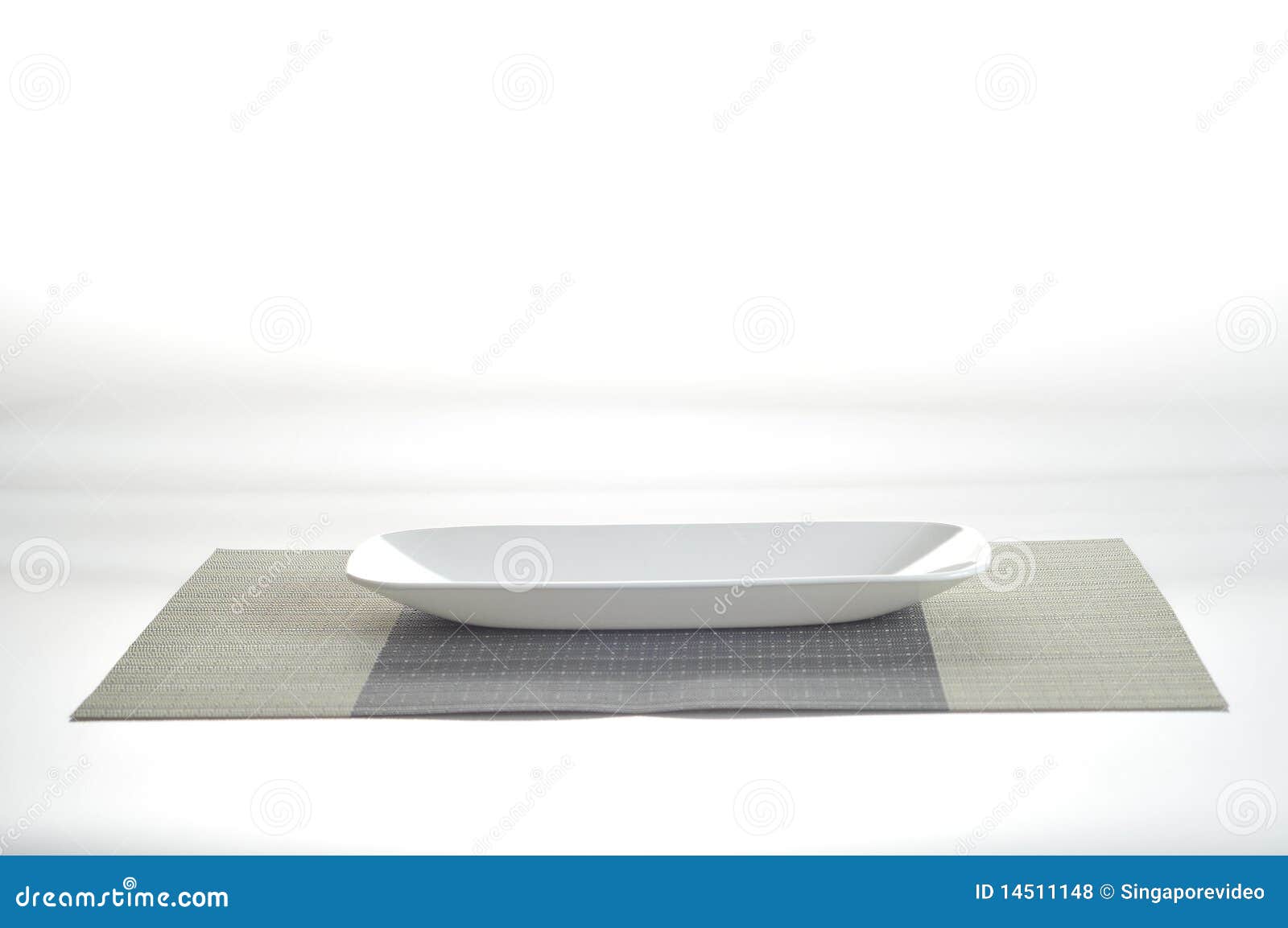 Empty Plate on table top stock photo. Image of empty - 14511148
