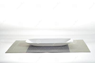 Empty Plate on table top stock photo. Image of empty - 14511148