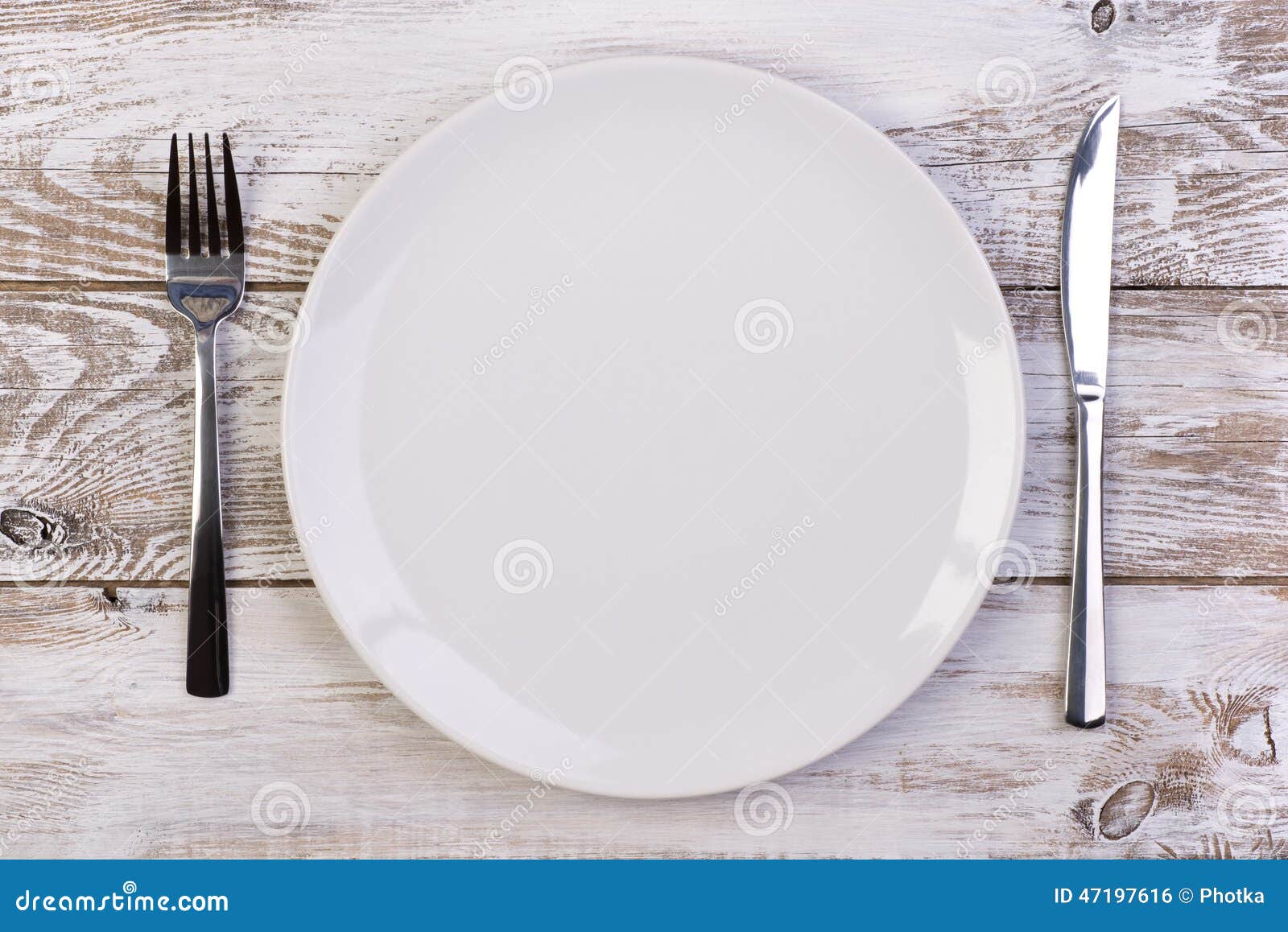 Empty plate stock photo. Image of dining, wood, empty - 47197616