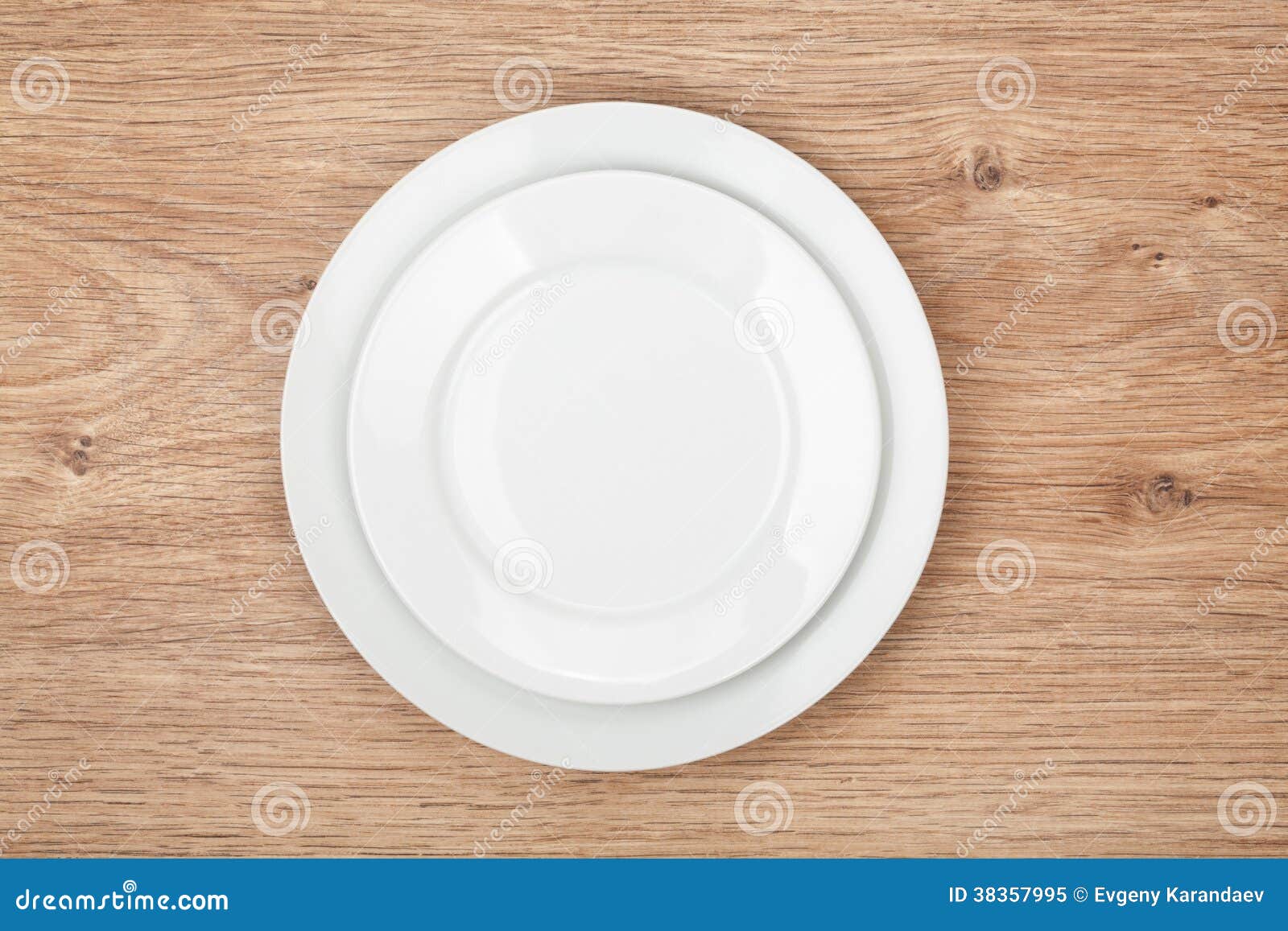 Empty plates stock image. Image of background, dishware - 38357995