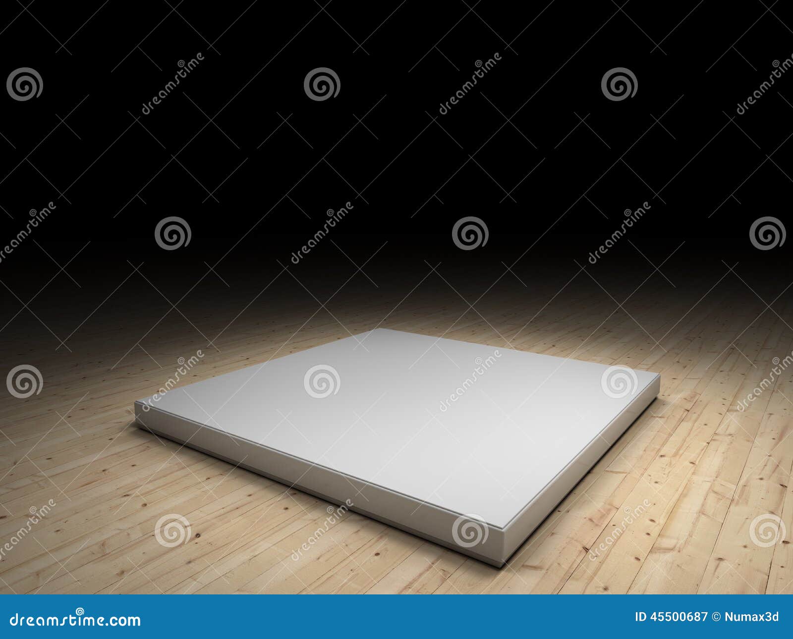 Empty platform stock illustration. Illustration of display - 45500687