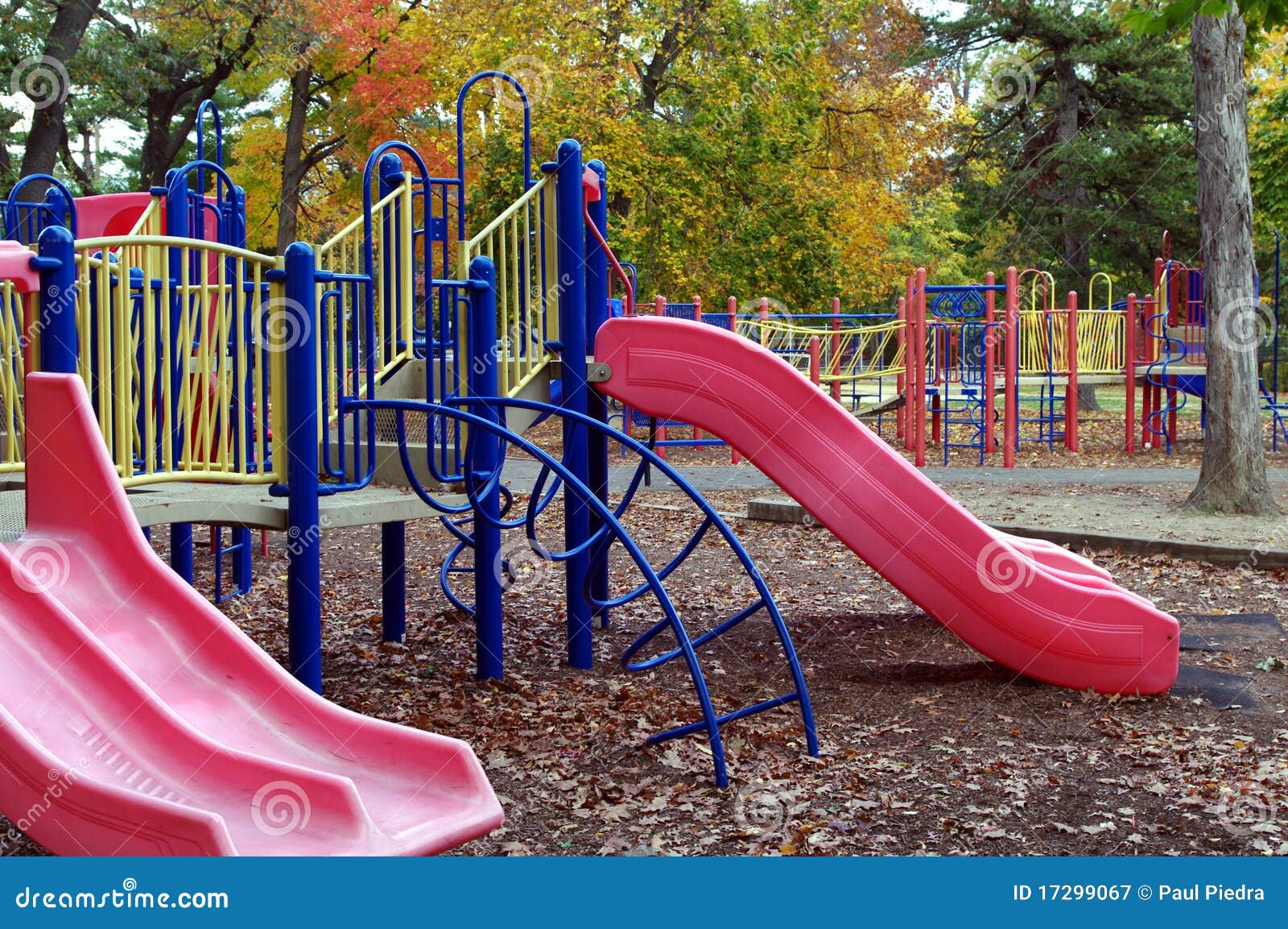 Empty Playground stock image. Image of autumn, jump, education - 17299067