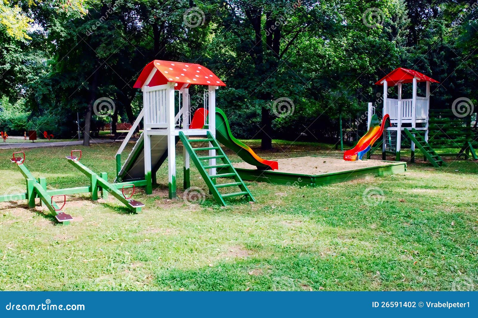 Empty playground stock photo. Image of motherhood, childhood - 26591402