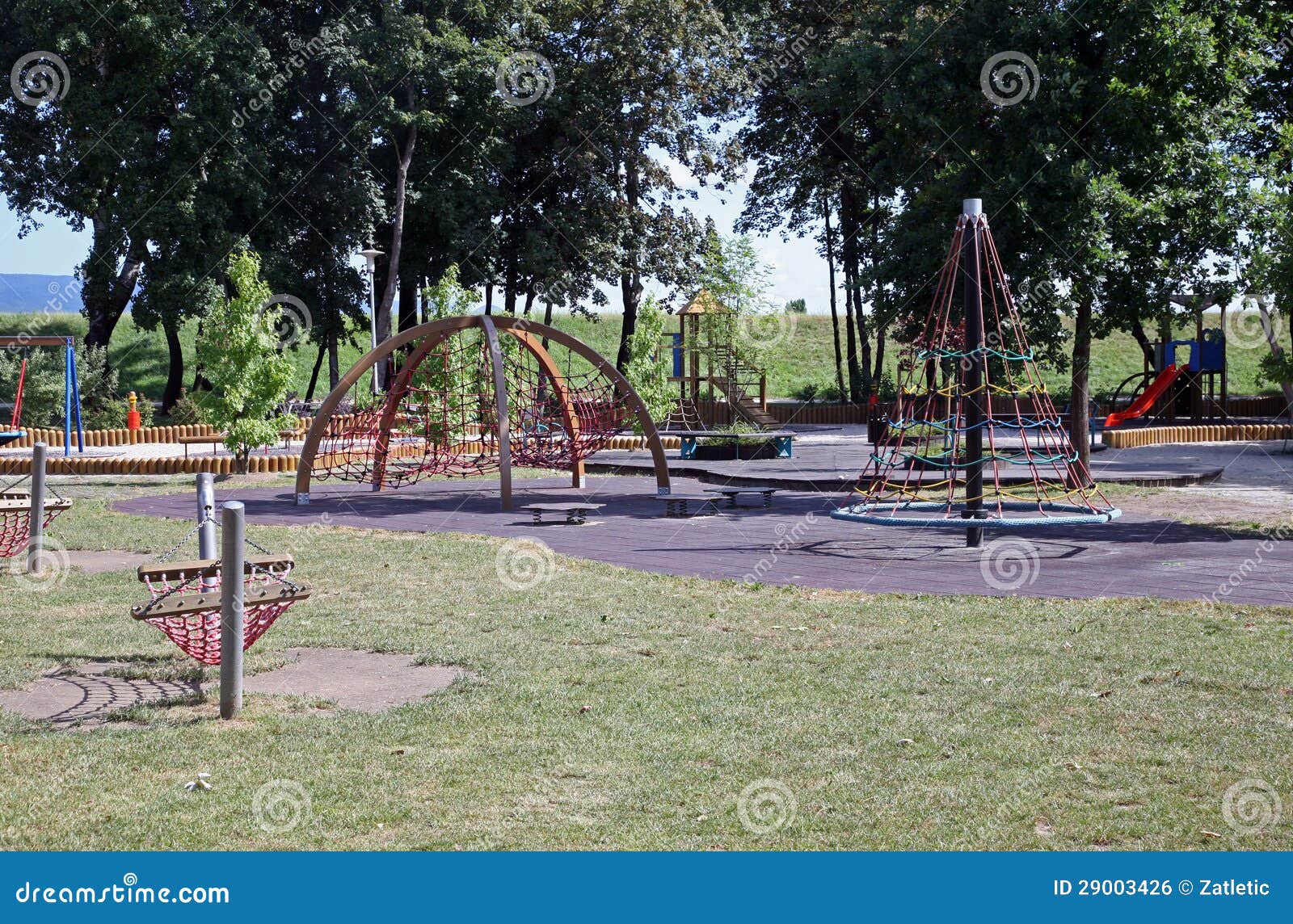 Empty playground stock photo. Image of public, relax - 29003426