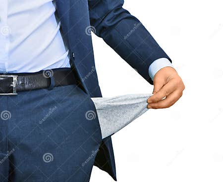 Empty pocket stock image. Image of concept, broke, isolated - 19372721