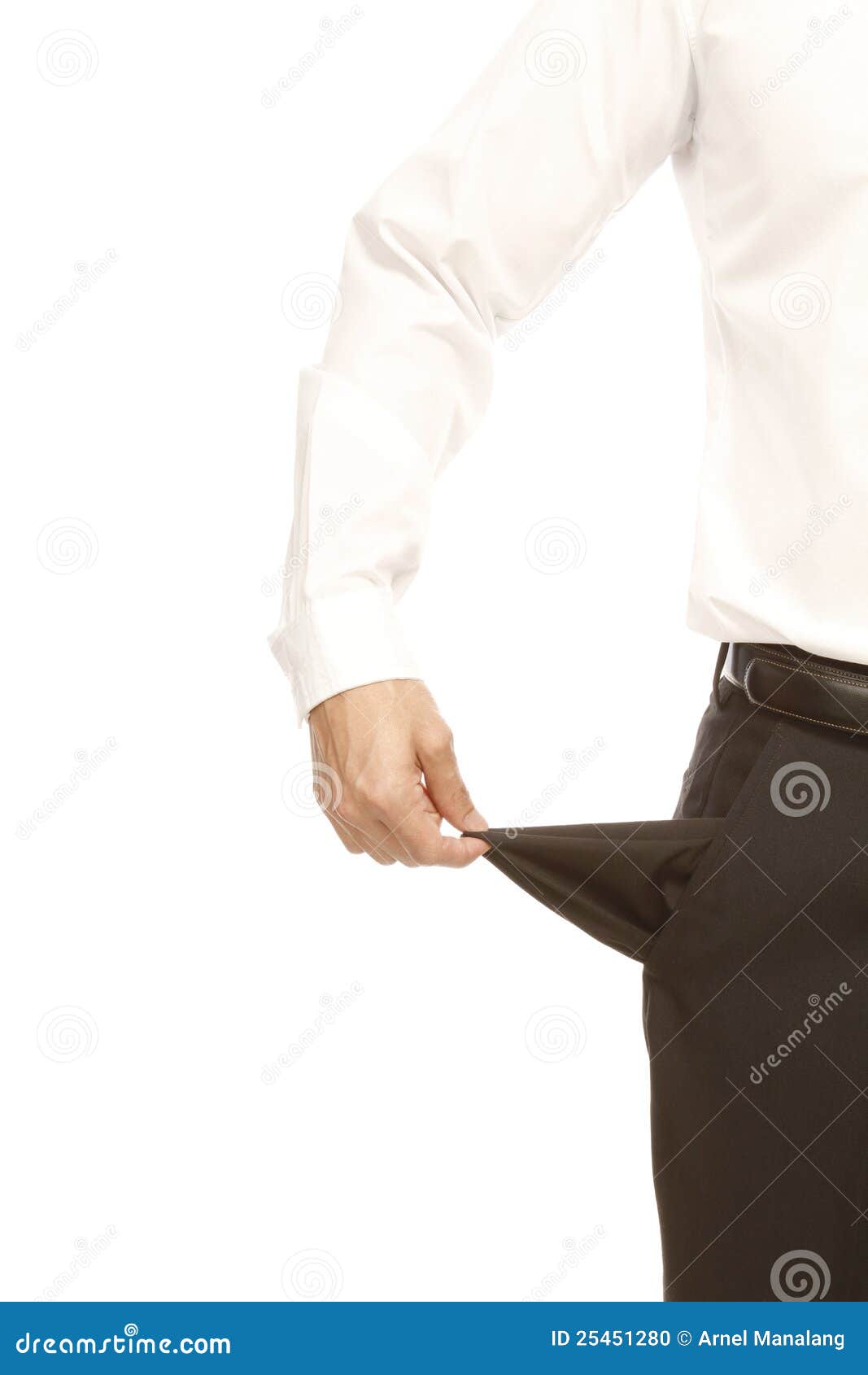 Empty Pocket stock photo. Image of shirt, empty, money - 25451280