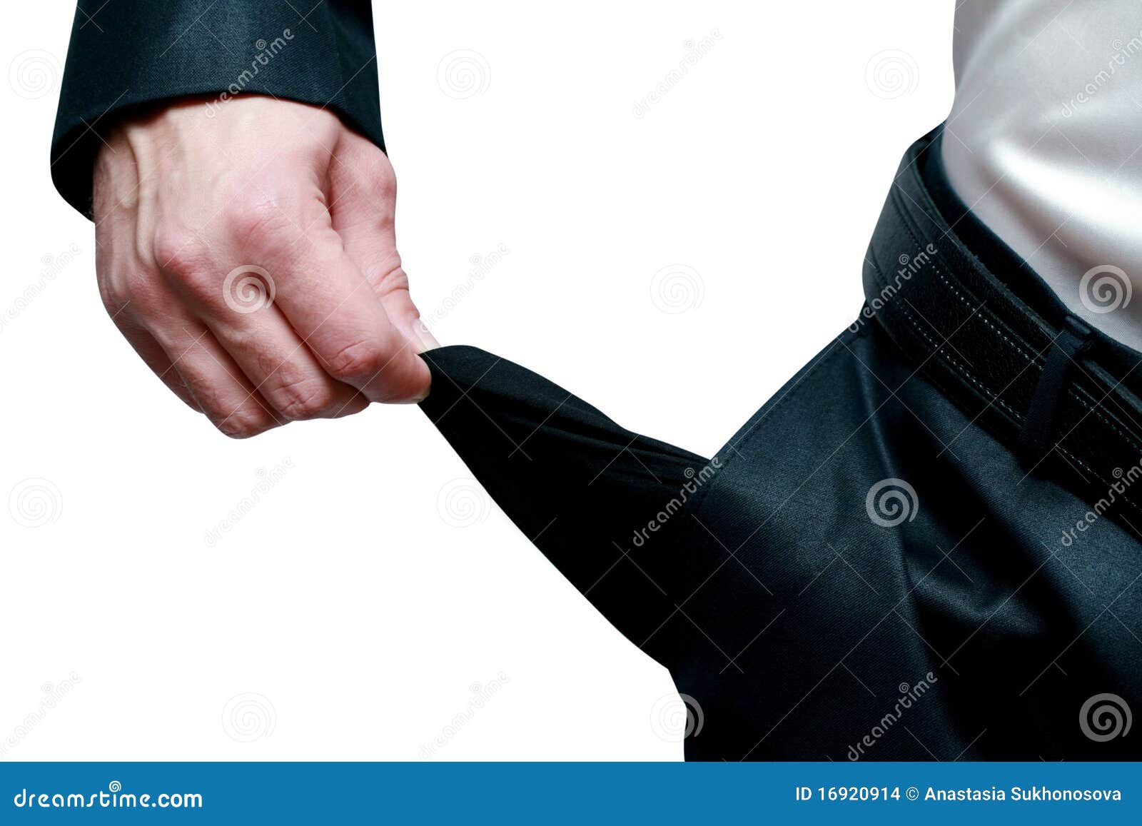 Empty pockets stock photo. Image of caucasian, male, empty - 16920914