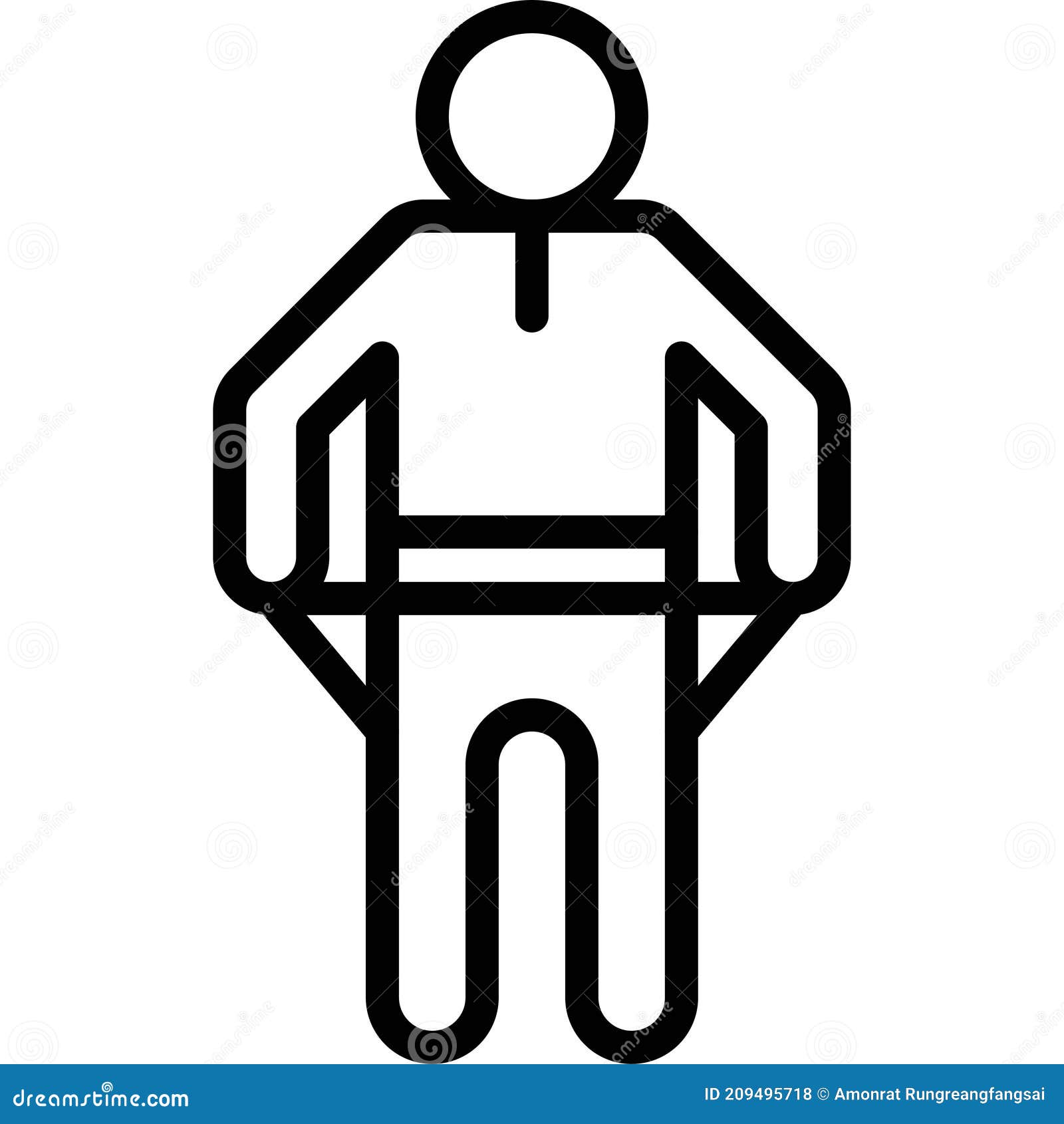 Empty Pockets Icon, Bankruptcy Related Vector Stock Vector ...
