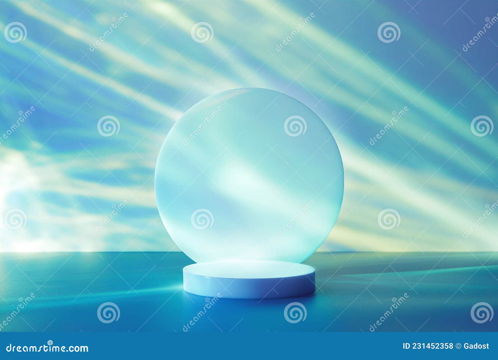 Caustic Effect Light Refraction On Yellow Wall Overlay Photo Mockup ...