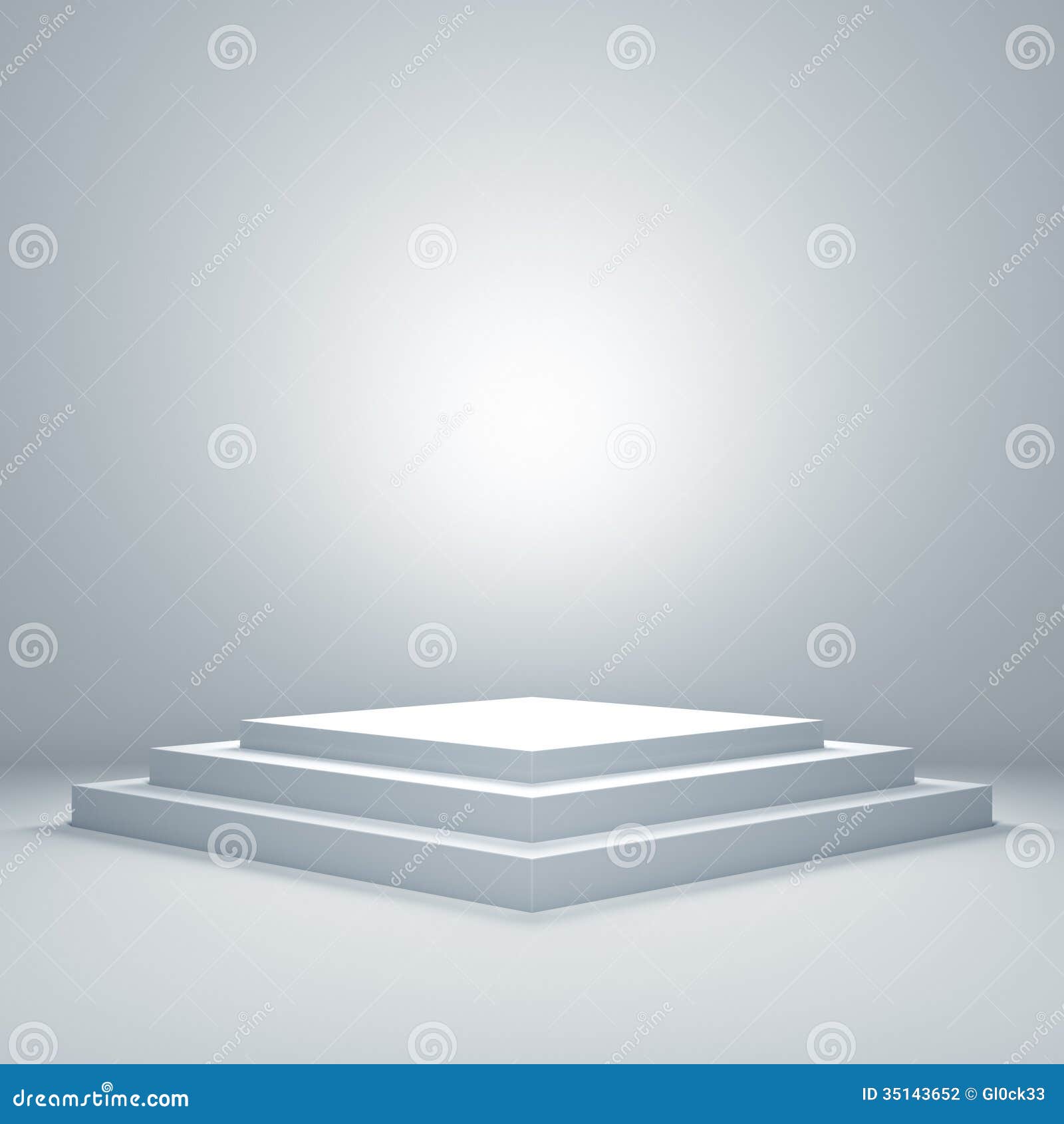 Empty podium stock illustration. Illustration of spotlight - 35143652