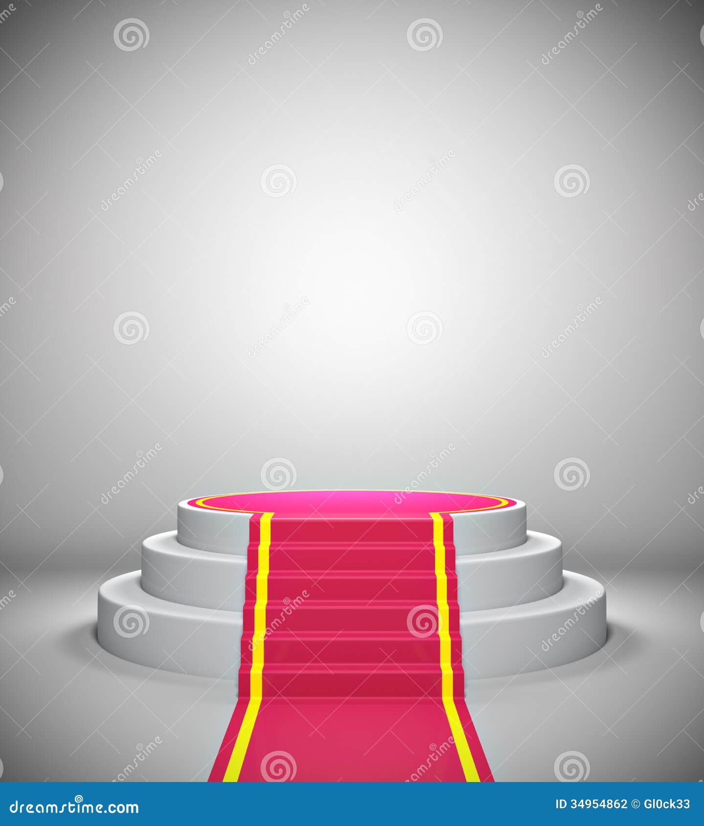 Empty Red Carpet For Celebrities With Paparazzi. Award. Generative Ai ...