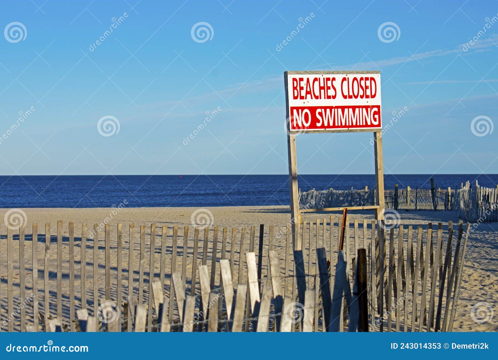 Empty Point Pleasant Beach -03 Stock Image - Image of horizontal, sand ...
