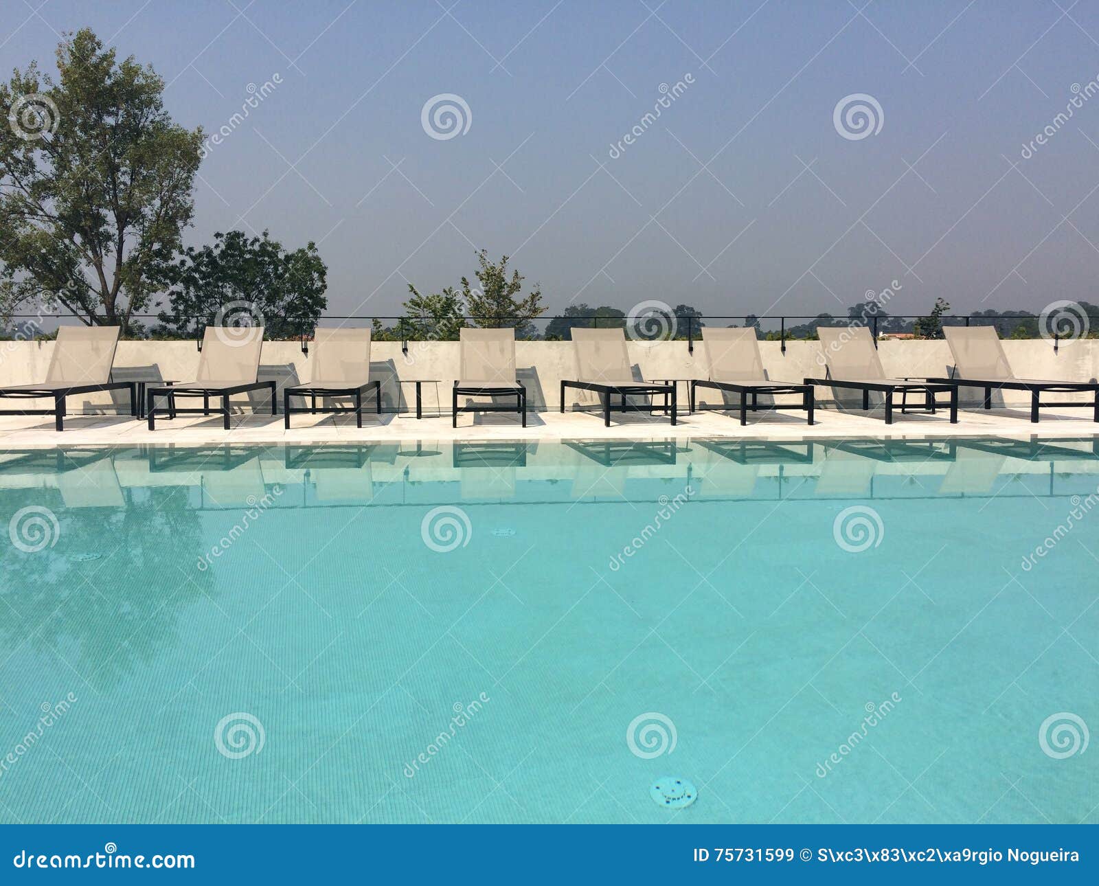 Empty pool stock image. Image of pool, side, scene, empty - 75731599