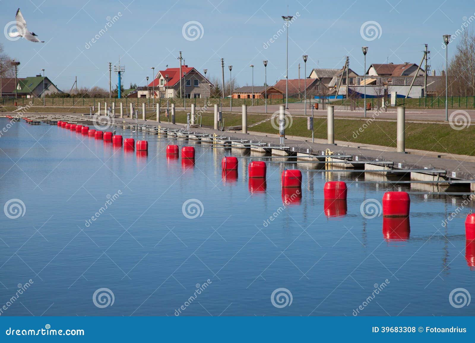 Empty port stock photo. Image of dock, harbor, boat, creative - 39683308