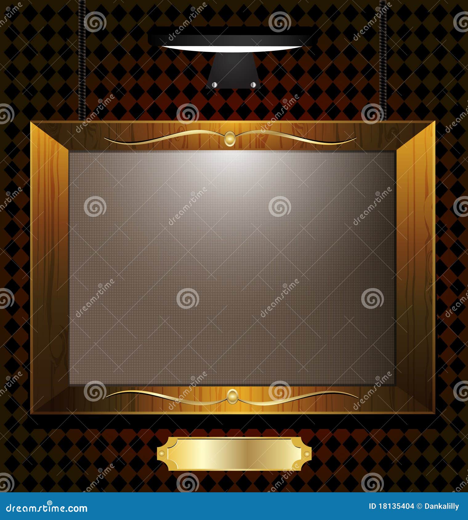 Empty portrait stock vector. Illustration of frame, background - 18135404
