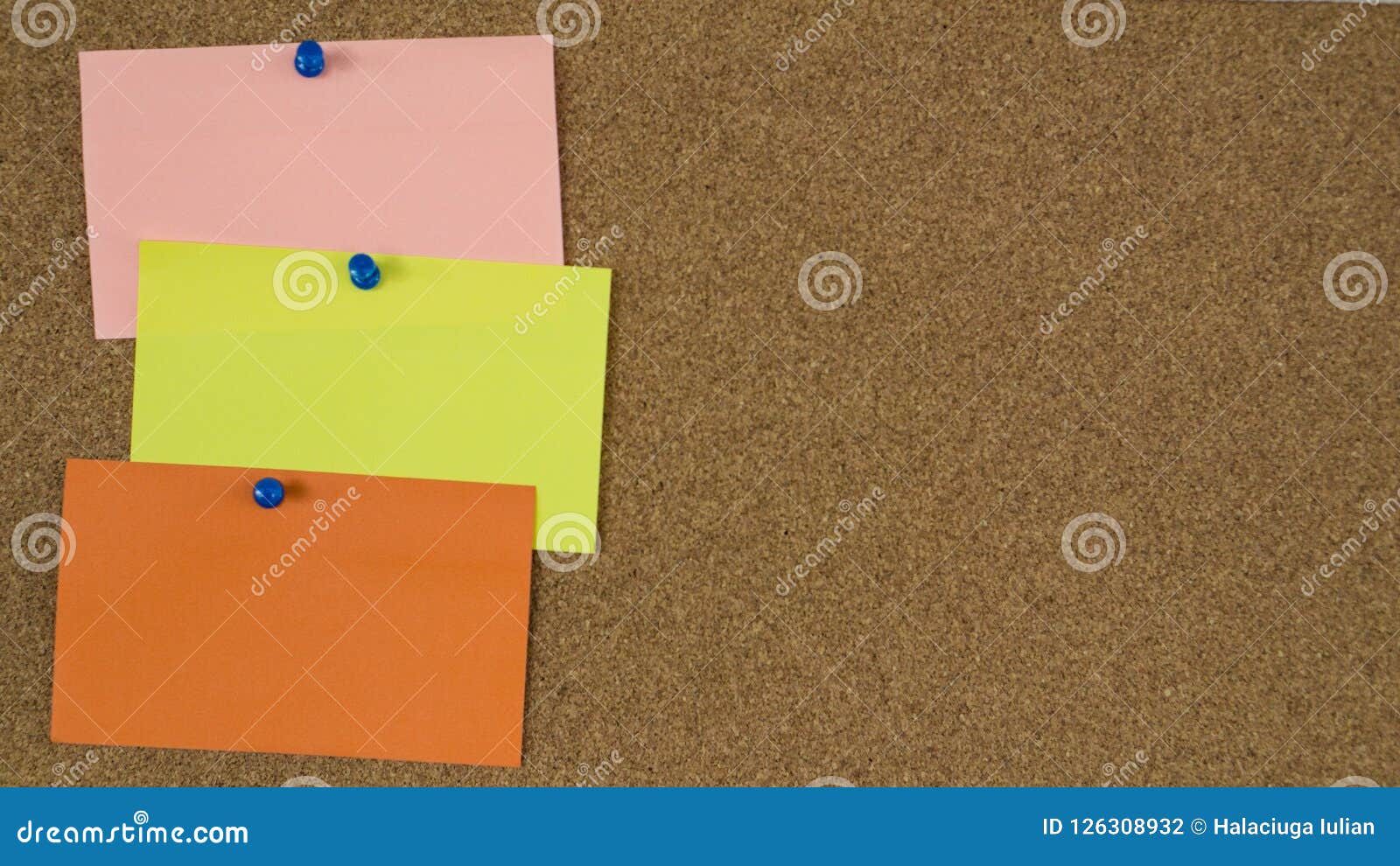 Empty Post-it Notes Pinned in a Scrum Ban Board Stock Photo - Image of ...