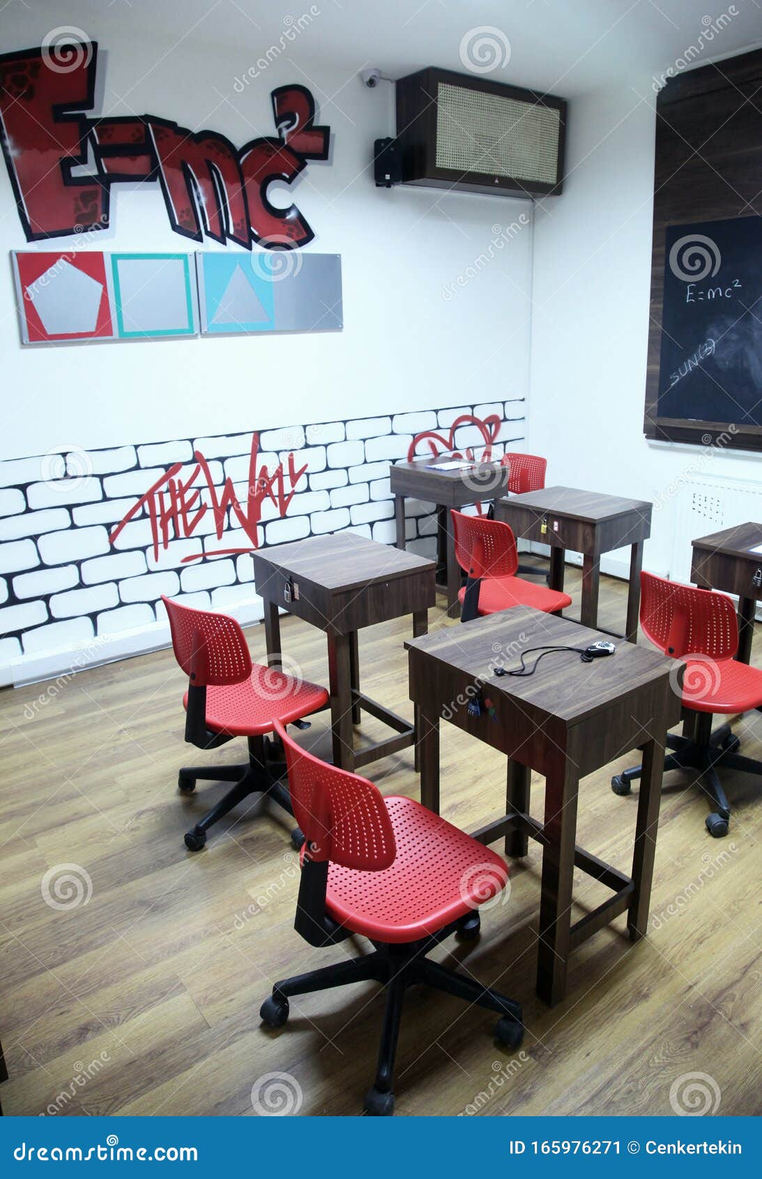 Empty Private School Classroom Editorial Photo - Image of background ...