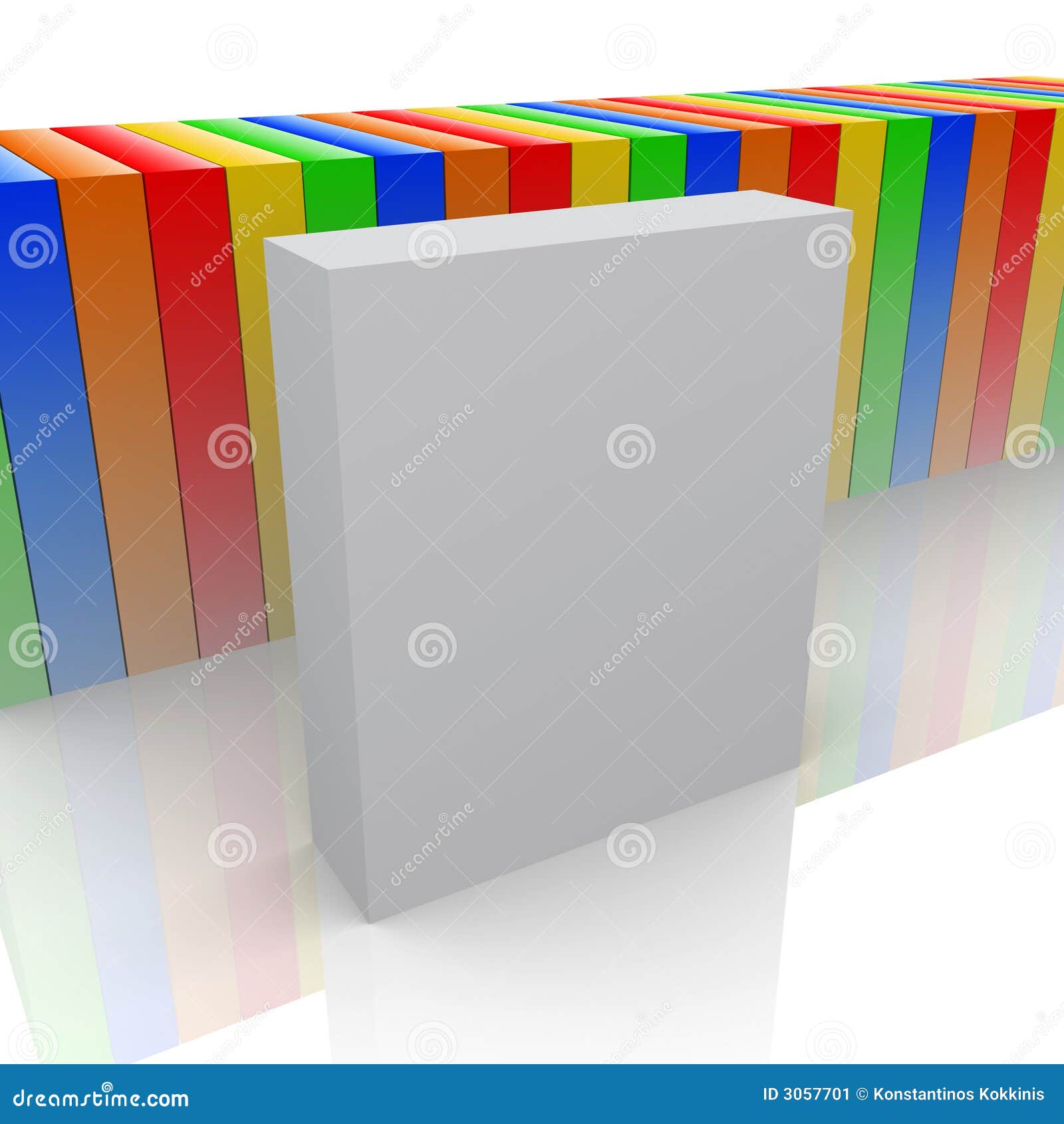 Empty product box stock illustration. Illustration of program - 3057701