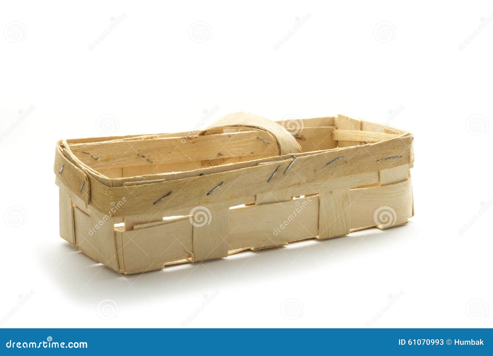 Empty punnet stock image. Image of wood, handle, object - 61070993