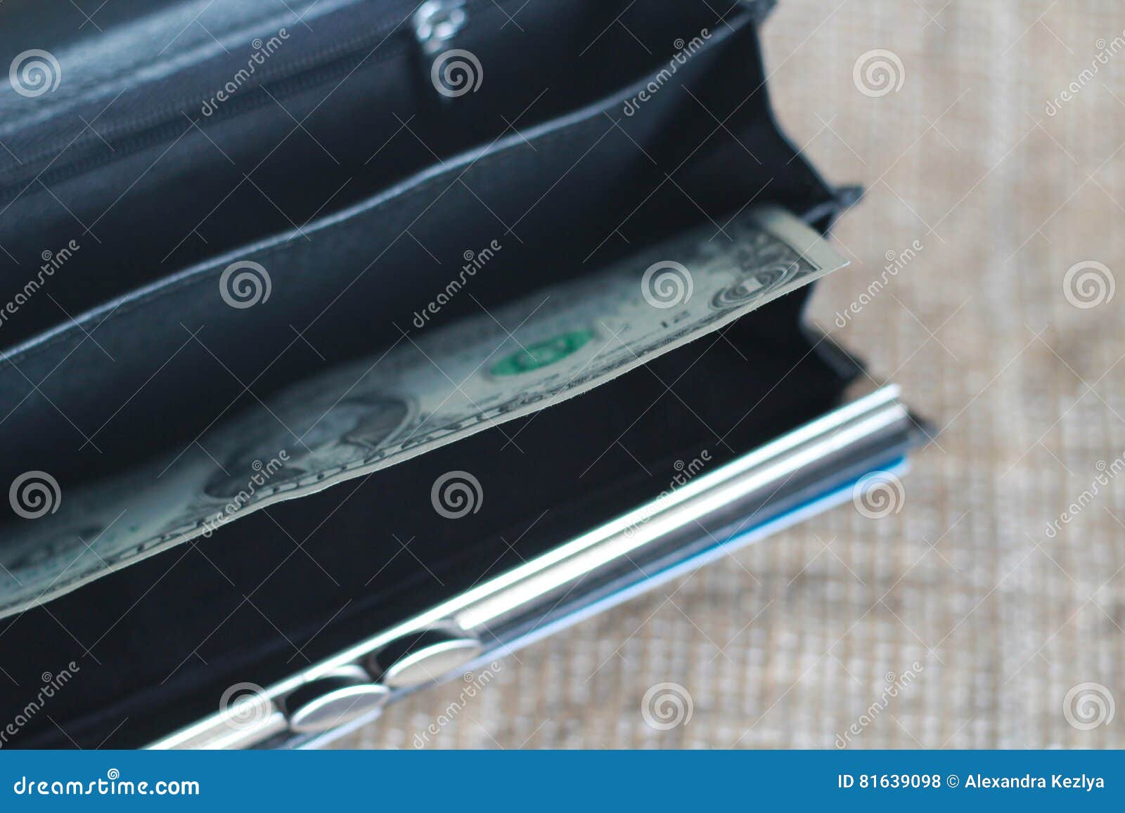 Empty purse stock photo. Image of color, savings, poor - 81639098
