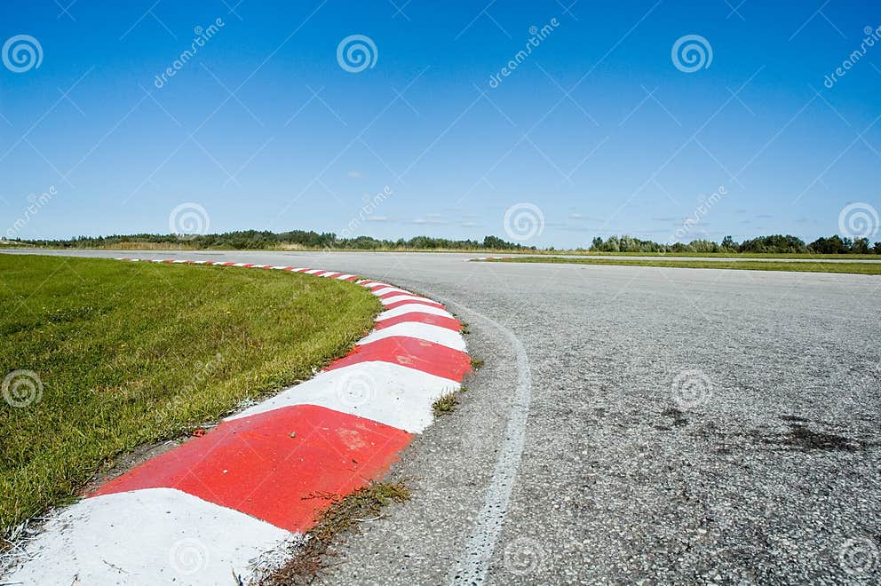 Empty race track stock image. Image of asphalt, chicane - 1295305