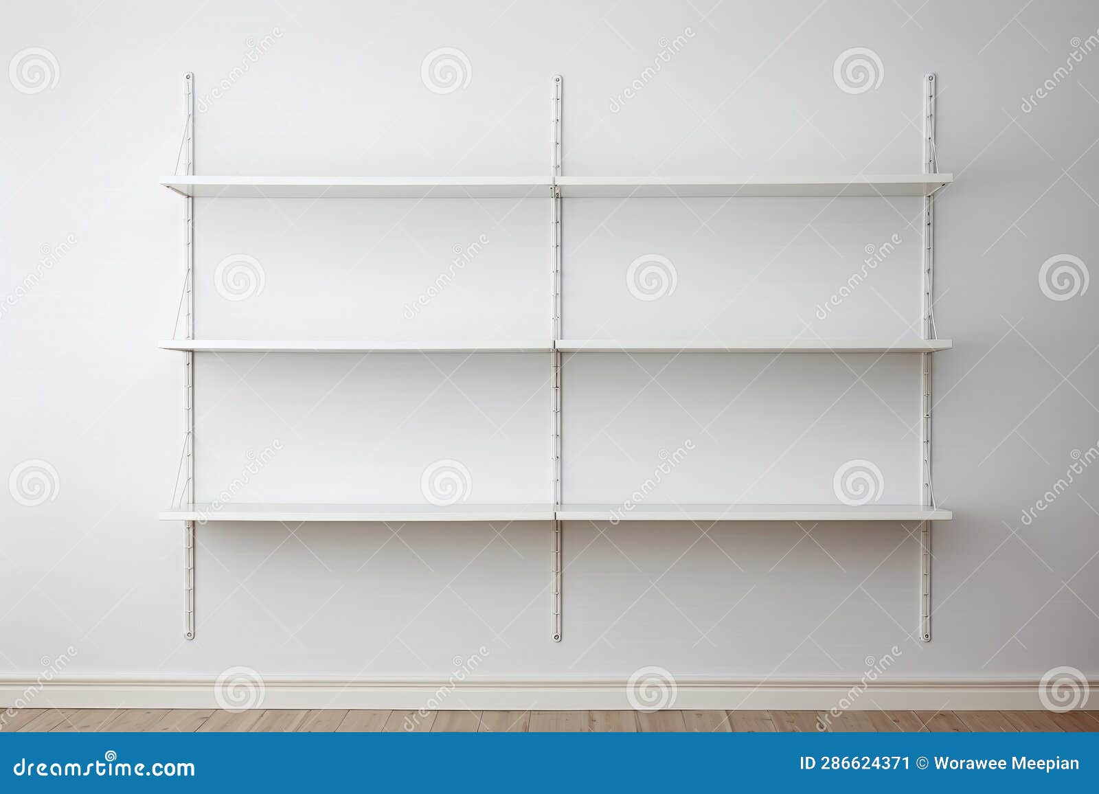 Empty Rack Shelf in Mega Storehouse. Logistic Concept Stock ...