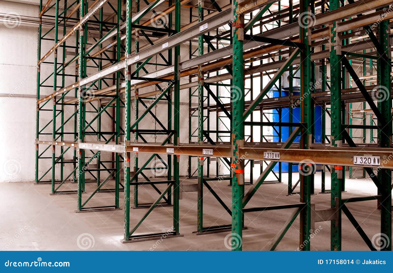 Empty rack system stock photo. Image of used, pallet - 17158014