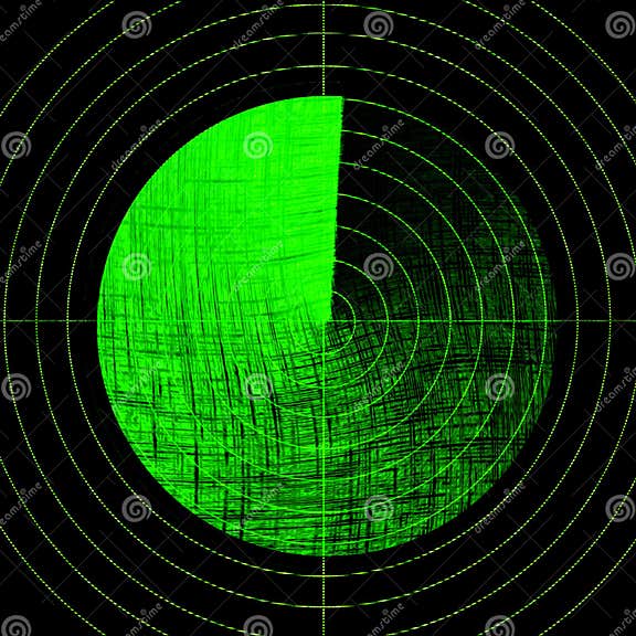 Empty radar screen stock illustration. Illustration of scanning - 5141863