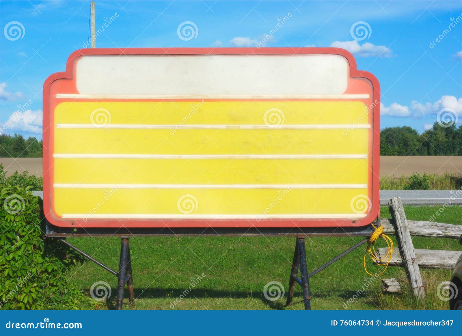 Empty Real Neon Sign for Text Lettering Stock Photo - Image of glowing ...