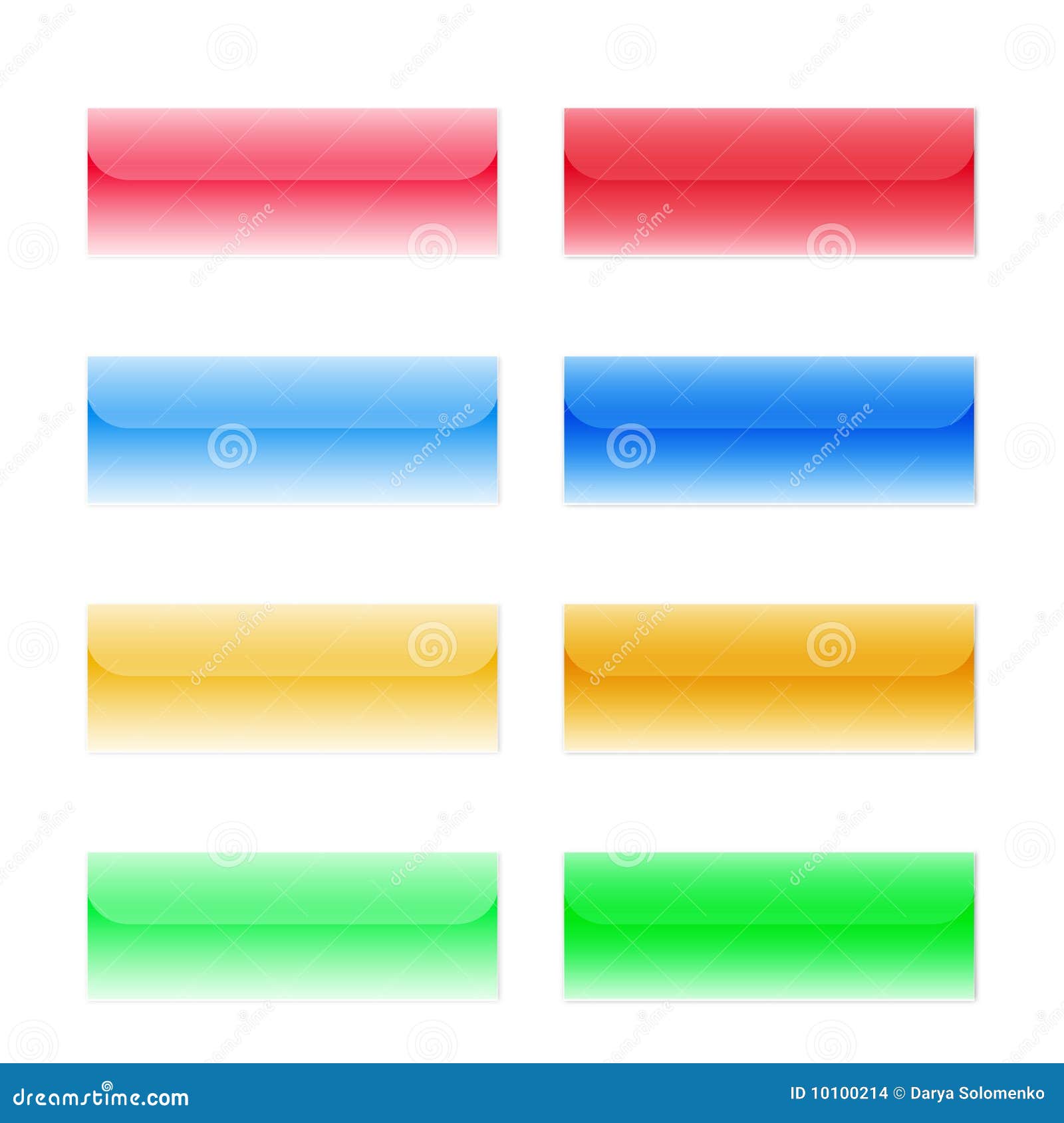 Empty Rectangular Web Buttons Stock Illustration - Illustration of ... Empty Rectangular Web Buttons Stock Illustration - Illustration of ...