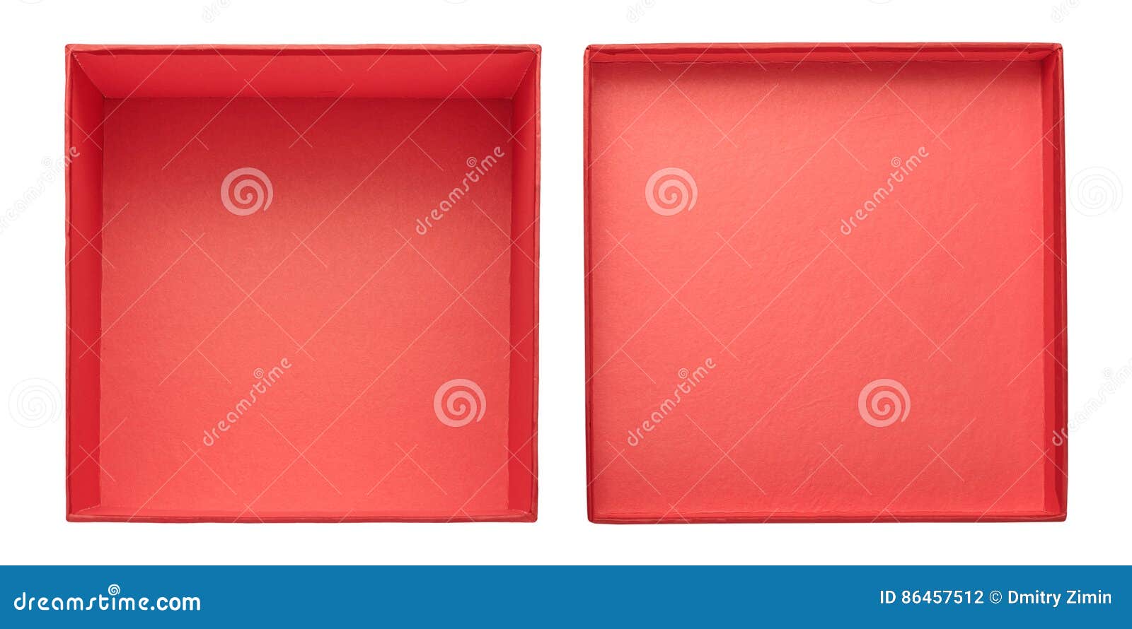 Empty red box stock photo. Image of postal, packaging - 86457512