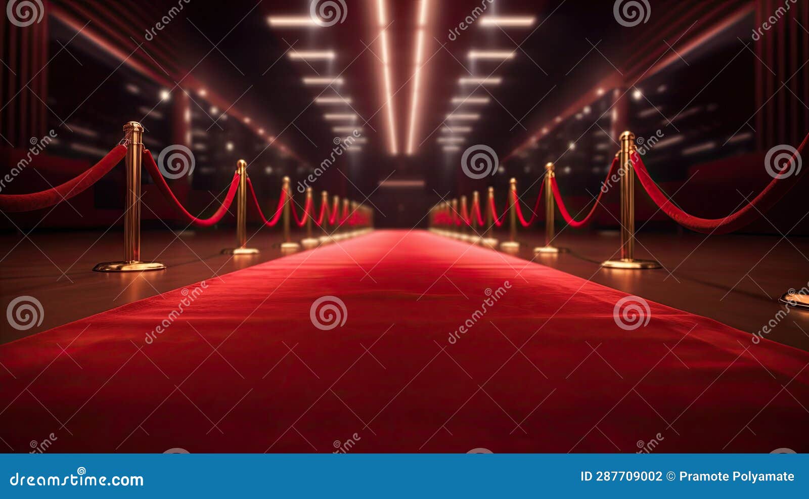 Empty Red Carpet for Celebrities with Paparazzi. Award Stock ...