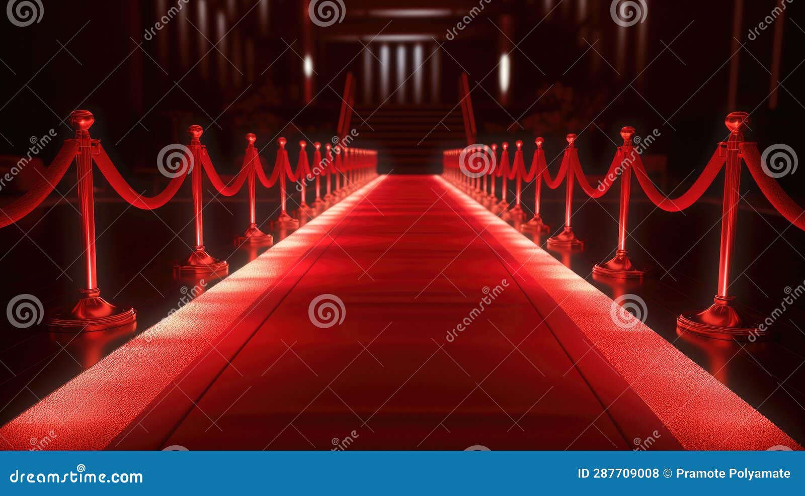 Empty Red Carpet for Celebrities with Paparazzi. Award Stock ...