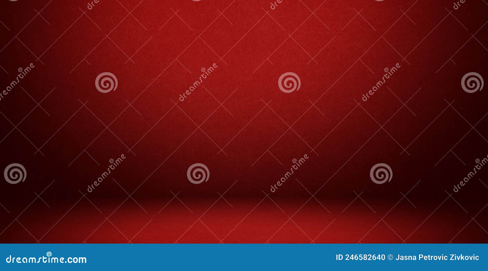 Empty Red Color Studio Room Background, Can Use for Background and ...